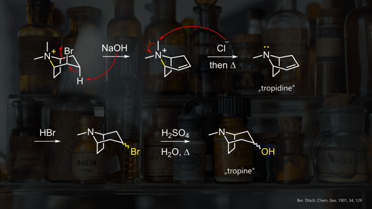 Total Synthesis Of Cocaine (Willstätter)