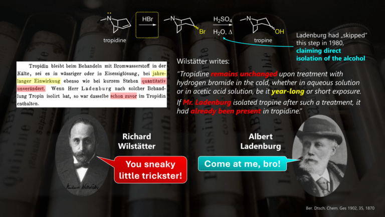 Total Synthesis Of Cocaine (Willstätter)